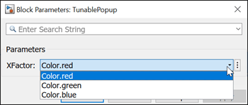 Tune Mask Enumeration Parameters - Popup and Radio Button - MATLAB ...
