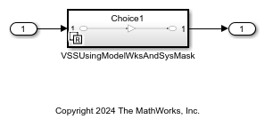 Control Active Choice of Variant Subsystem During Simulation or Execution of Generated Code ...