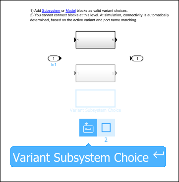 Implement Variations in Separate Hierarchy Using Variant Subsystems