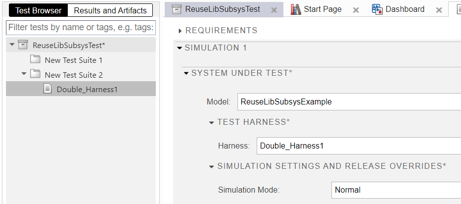 Test Library Blocks - MATLAB & Simulink