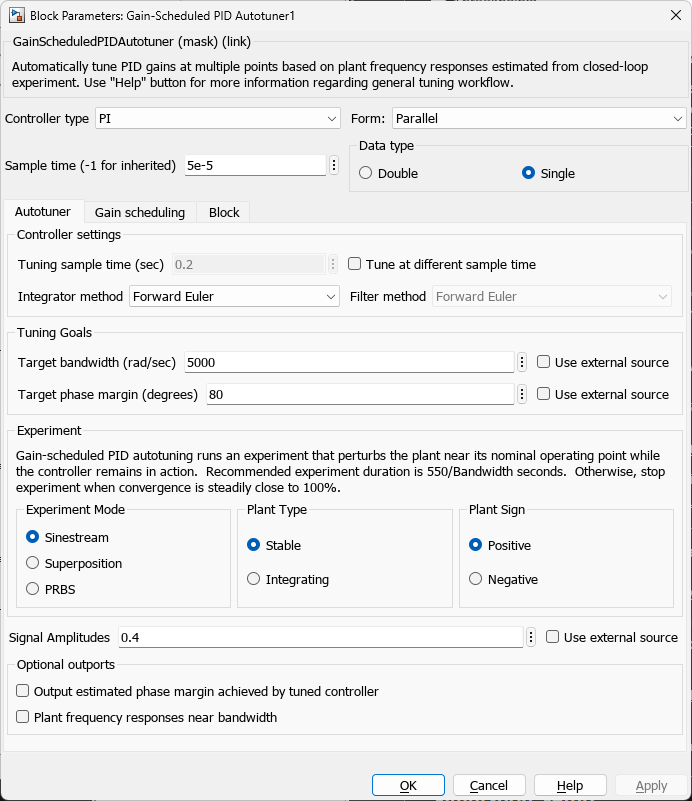 Gain-Scheduled PID Autotuning Torque Control for a Nonlinear PMSM - MATLAB & Simulink