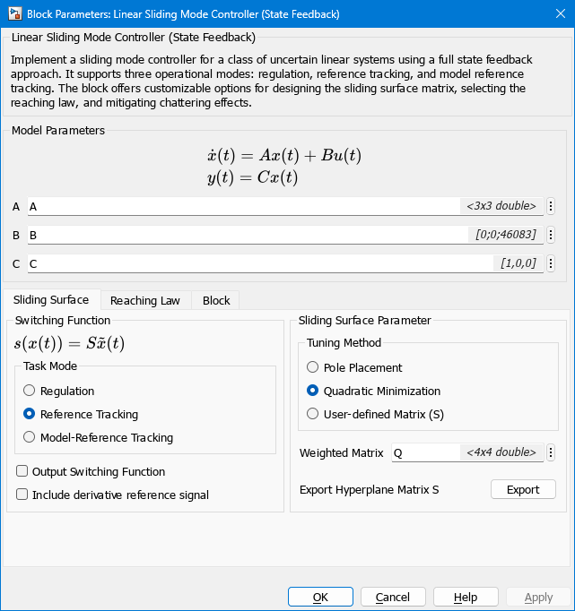 Sliding Mode Control of DC Motor - MATLAB & Simulink