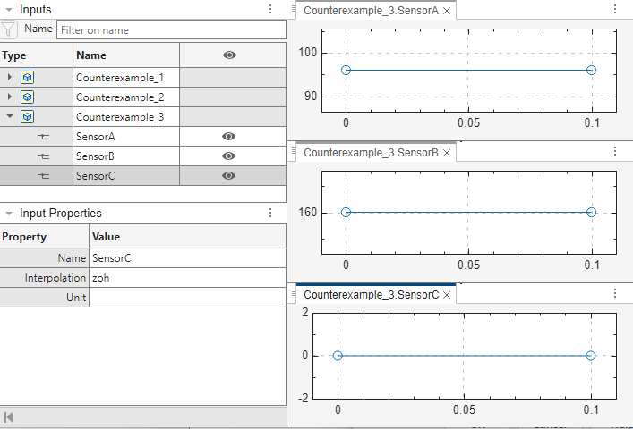 Review Design Error Detection Analysis Results - MATLAB & Simulink