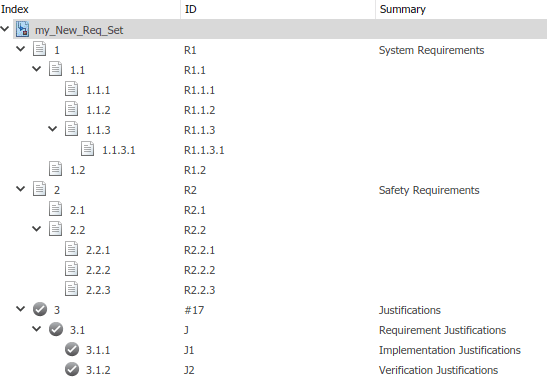 Create Requirement Set Hierarchies by Using the Requirements Toolbox ...