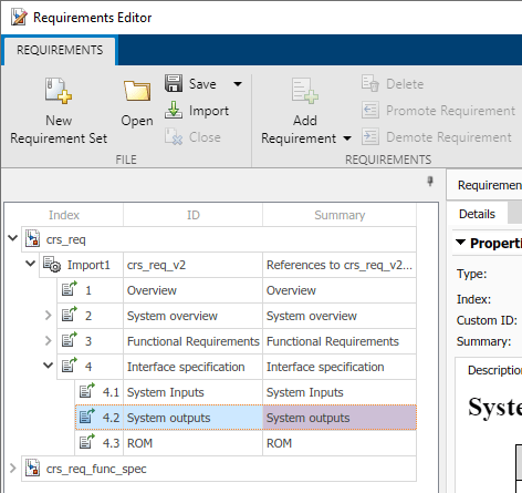 Use Command-Line API to Update or Repair Requirements Links - MATLAB ...