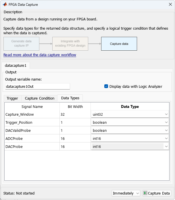 Monitor and Analyze Applications Targeted to AMD RFSoC Devices - MATLAB & Simulink