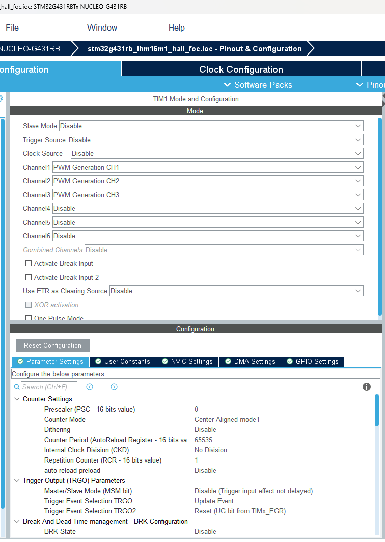 Field-Oriented Control of PMSM with Hall Sensor Using STM32G4xx Based Processors - MATLAB & Simulink