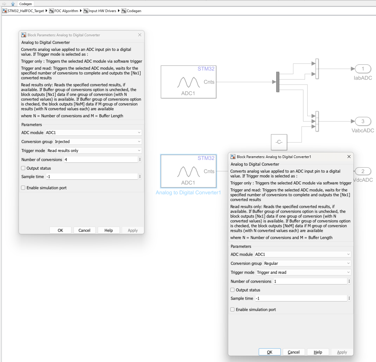 Field-Oriented Control of PMSM with Hall Sensor Using STM32G4xx Based Processors - MATLAB & Simulink