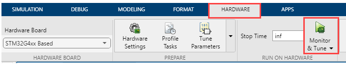 Profile STM32 Algorithms in Real-Time - MATLAB & Simulink