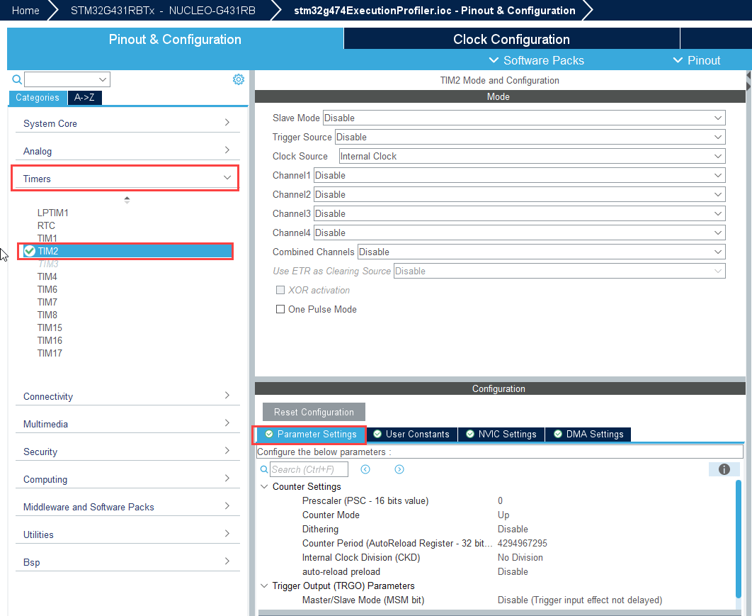 Profile STM32 Algorithms in Real-Time - MATLAB & Simulink