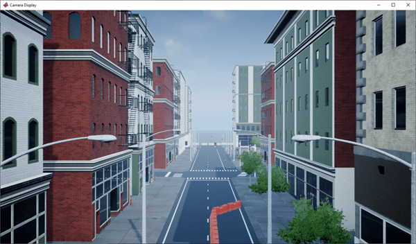 Depth And Semantic Segmentation Visualization Using Unreal Engine Simulation Matlab And Simulink