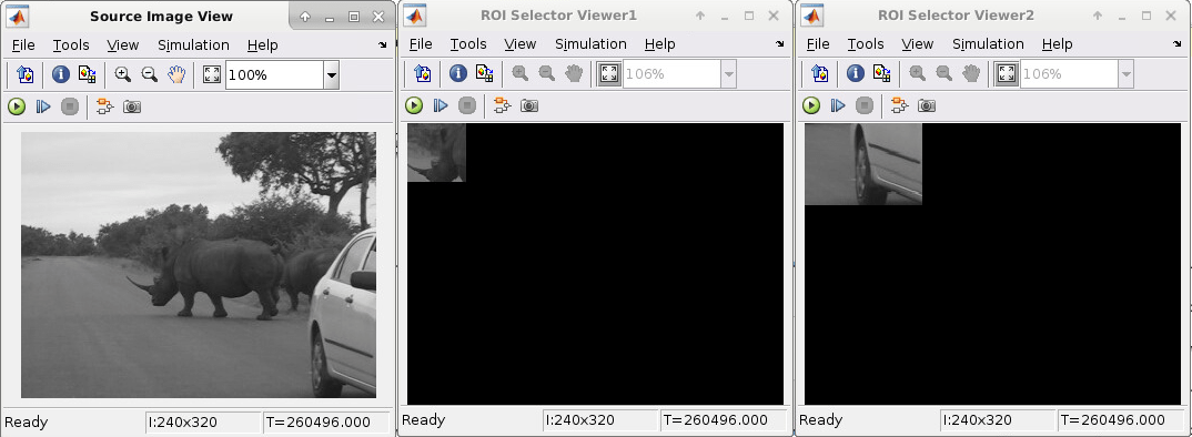 ROI Selector - Select a region of interest (ROI) from pixel stream ...