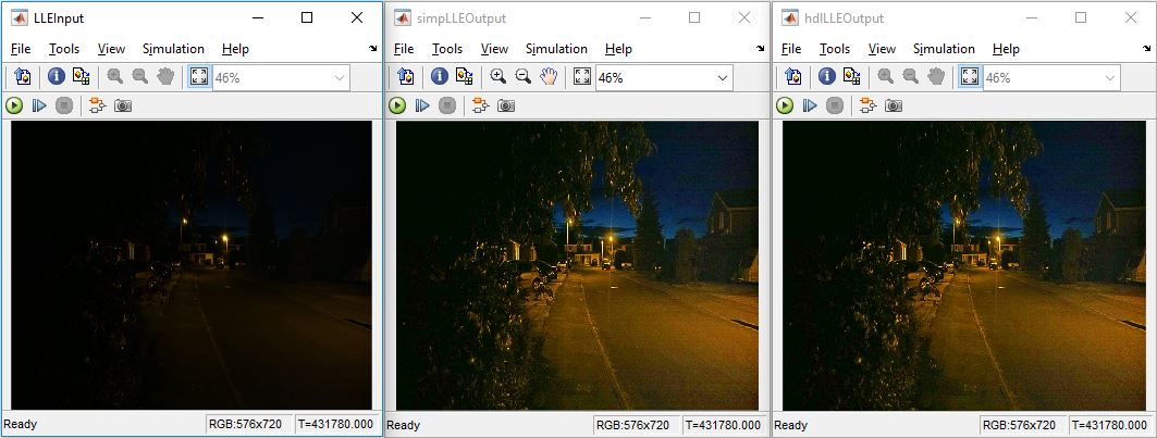 Low Light Enhancement - MATLAB & Simulink
