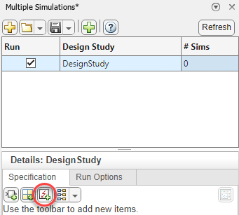 Simulate Models with Faults by Using the Multiple Simulations Panel - MATLAB & Simulink