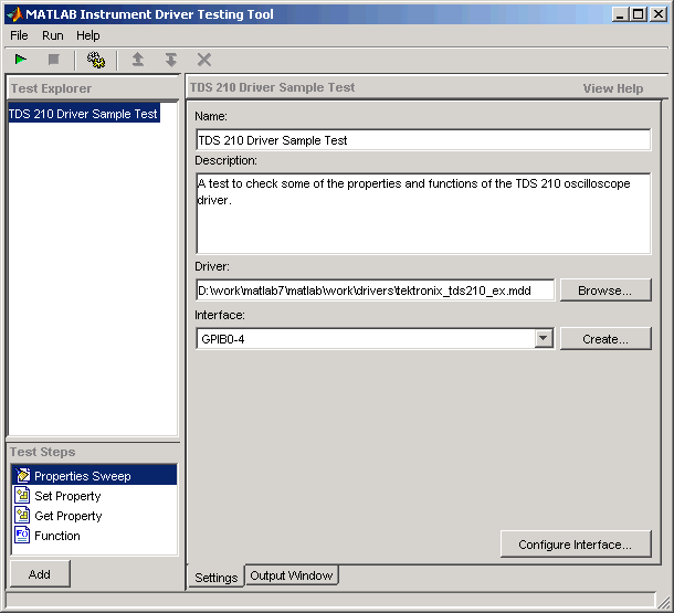 Setting Up Your Test