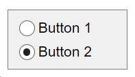 RadioButton - Radio button UI component - MATLAB