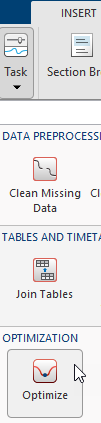 Optimize - Optimize in the Live Editor - MATLAB