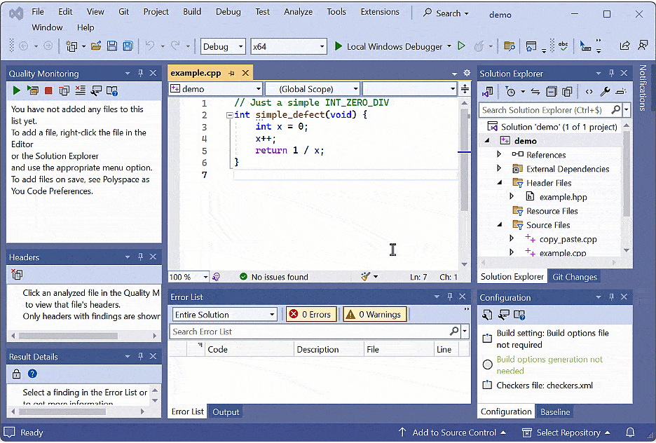 Configure Polyspace as You Code in Visual Studio - MATLAB & Simulink