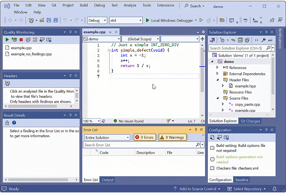 Run and Review Results in Polyspace as You Code for Visual Studio - MATLAB & Simulink