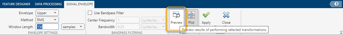 Extract Signal Envelopes - MATLAB & Simulink