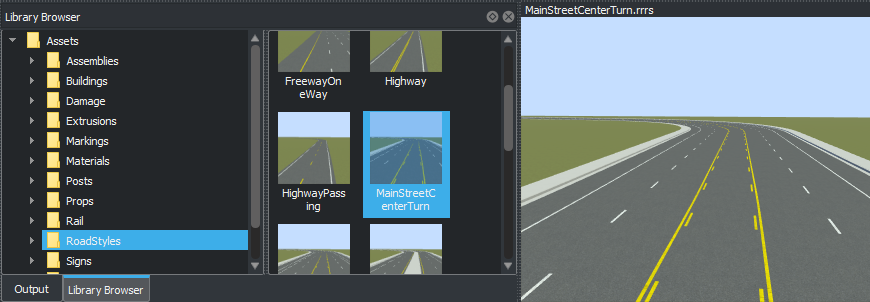 Create Simple RoadRunner Scene - MATLAB & Simulink