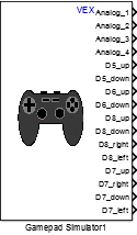 Gamepad Simulator - Get the simulation value of a VEX gamepad using Logitech F310 or XBOX ...