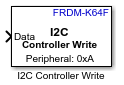 I2C Controller Write - Write data to I2C peripheral device or I2C ...