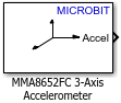 MMA8652FC 3-Axis Accelerometer - Get measurement of linear acceleration ...