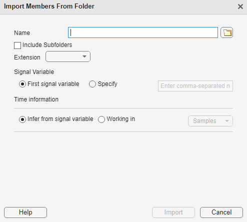 Import Data into Signal Feature Extractor - MATLAB & Simulink