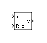 Unit Delay Resettable (Obsolete) - Delay signal one sample period, with external Boolean reset ...