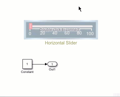 Horizontal Slider - Change parameter or variable value using horizontal slider with customizable ...
