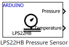 LPS22HB Pressure Sensor - Measure barometric air pressure and temperature from LPS22HB sensor ...