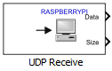 UDP Receive - Receive UDP packets over IP network - Simulink