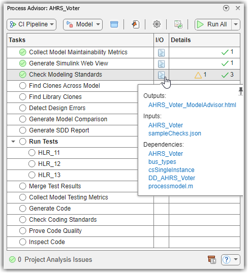 Process Advisor - Automate your development workflow and prequalify changes before submitting to ...