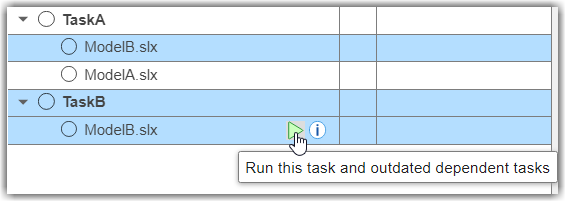 dependsOn - Create dependency between tasks - MATLAB