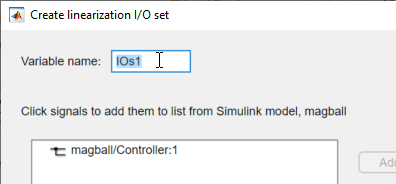 Specify Portion of Model to Linearize in Model Linearizer - MATLAB & Simulink