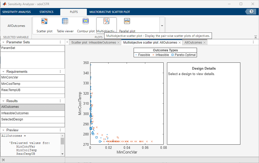 Multiobjective Tradeoff Analysis - MATLAB & Simulink
