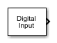 Digital Input - Read from one or multiple digital input channels - Simulink