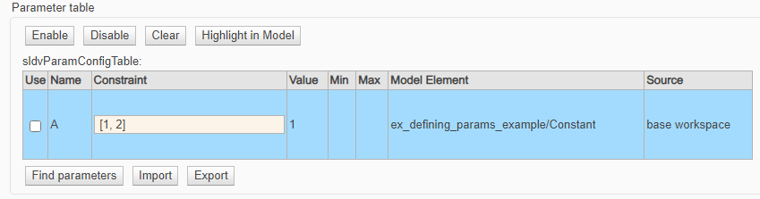 Specify Parameter Configuration for Full Coverage - MATLAB & Simulink
