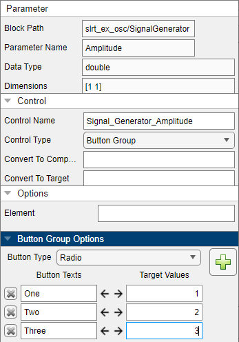 Simulink Real-Time App Generator - Generate instrument panel app to interact with target ...