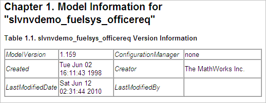 Create And Customize Requirements Traceability Reports Matlab And Simulink 0439