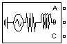 Three-Phase Source - Implement three-phase source with internal R-L impedance - Simulink