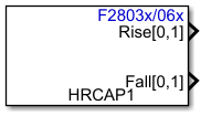 HRCAP - Capture pulse width in normal or high resolution modes for F2803x and F2806x processors ...