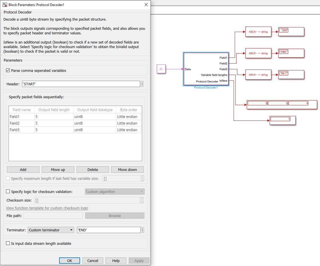 Protocol Decoder