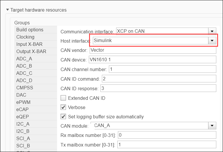 Signal Monitoring and Parameter Tuning over XCP on CAN - MATLAB & Simulink