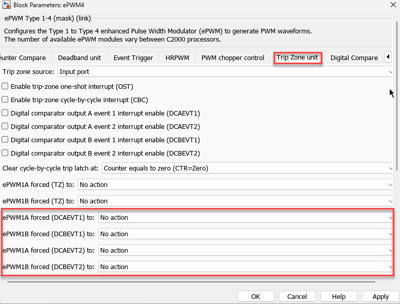 Submodules Of Epwm Type 1 4 Matlab And Simulink