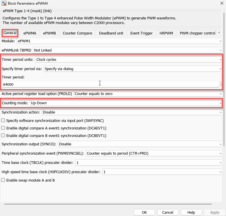 Submodules of ePWM Type 1-4 - MATLAB & Simulink