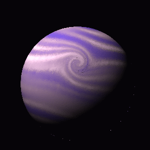 Planet and moon - MATLAB Flipbook Mini Hack