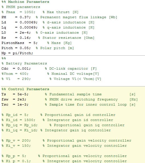 Tuning Cascade Control and Current Control PID Loops in a PMLSM model