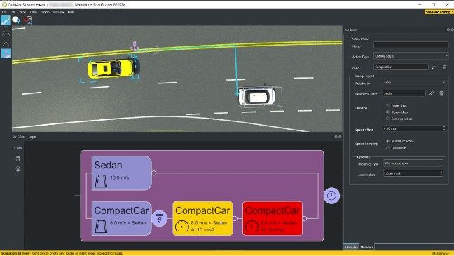 RoadRunner Scenario - MATLAB